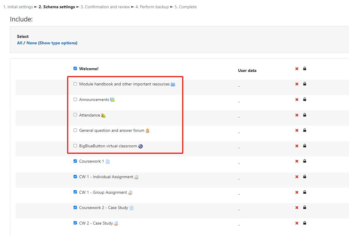 Module migration - backup module - Knowledge Base